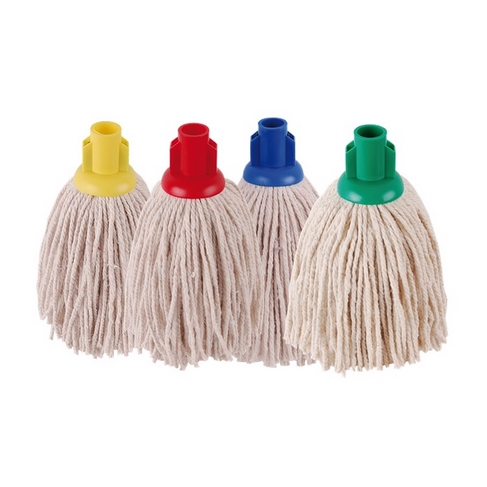 Facilities - WOOL PLASTIC SOCKET MOP NO 12 RED